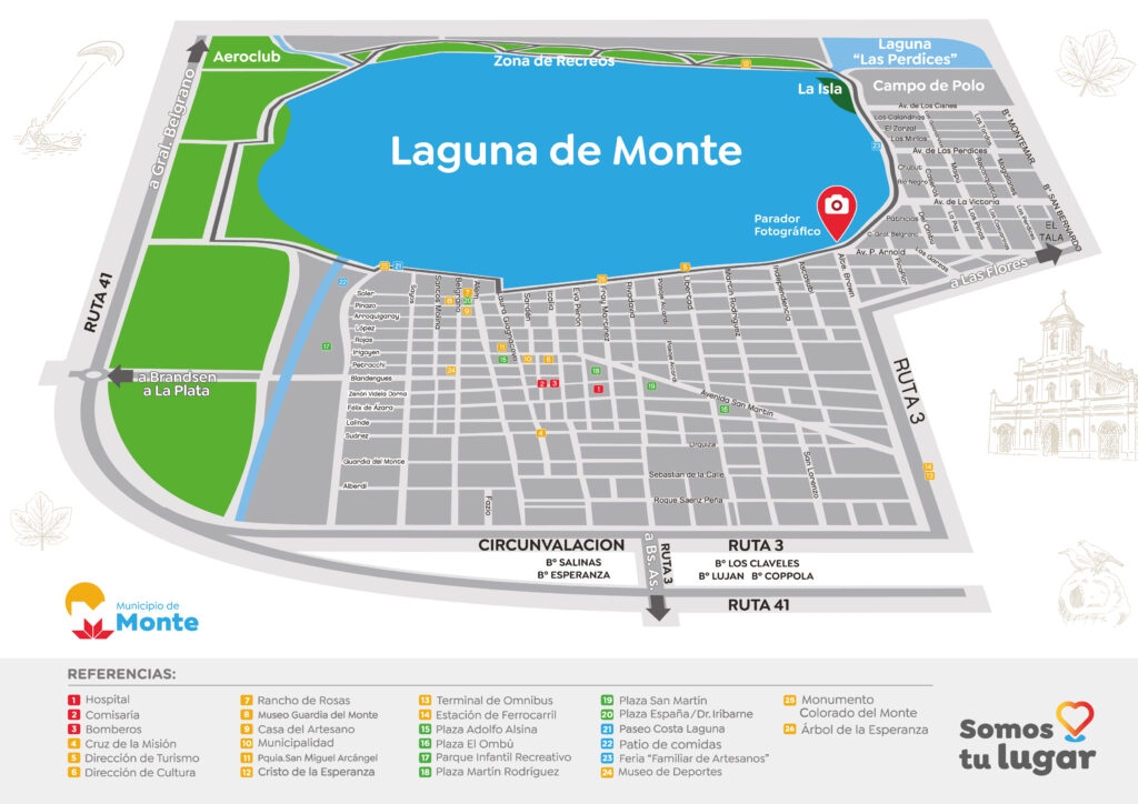 Mapa de la Ciudad – Municipalidad de Monte